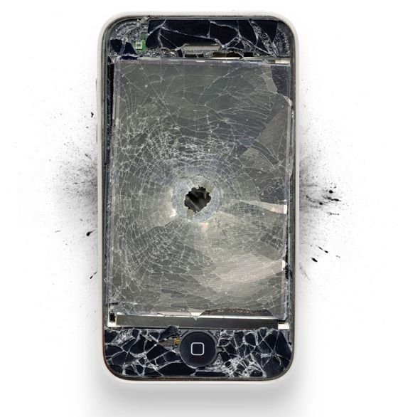 Destroyed Apple Products Become Work of Art | Amusing Planet